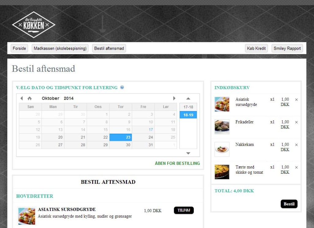 Det Smagfulde Køkken - Shopbooster